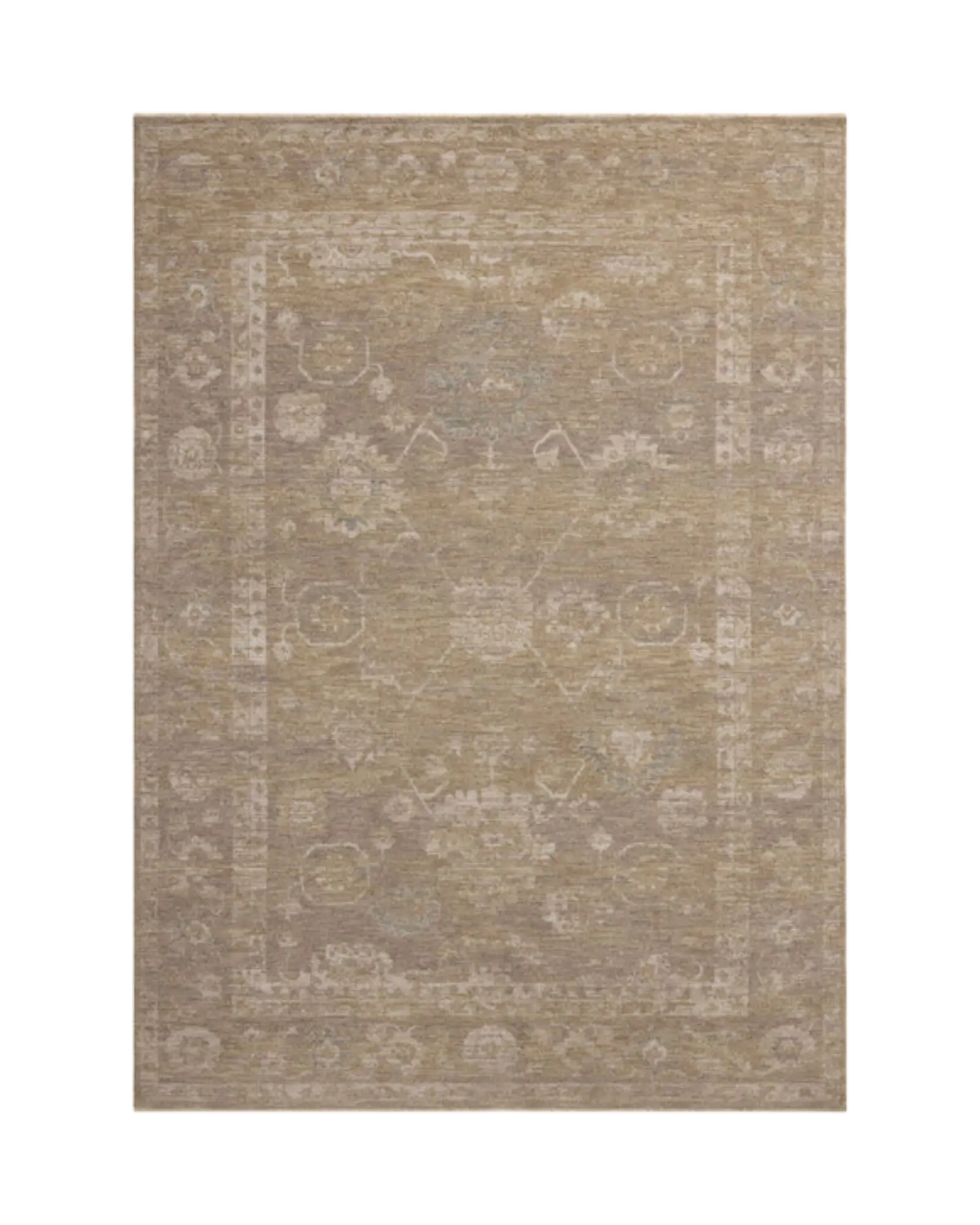 LOUISA Taupe / Gold Tapis - Maison Olive